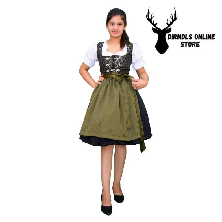 Authentic Traditional Dirndl Dress | Handmade Bavarian Style